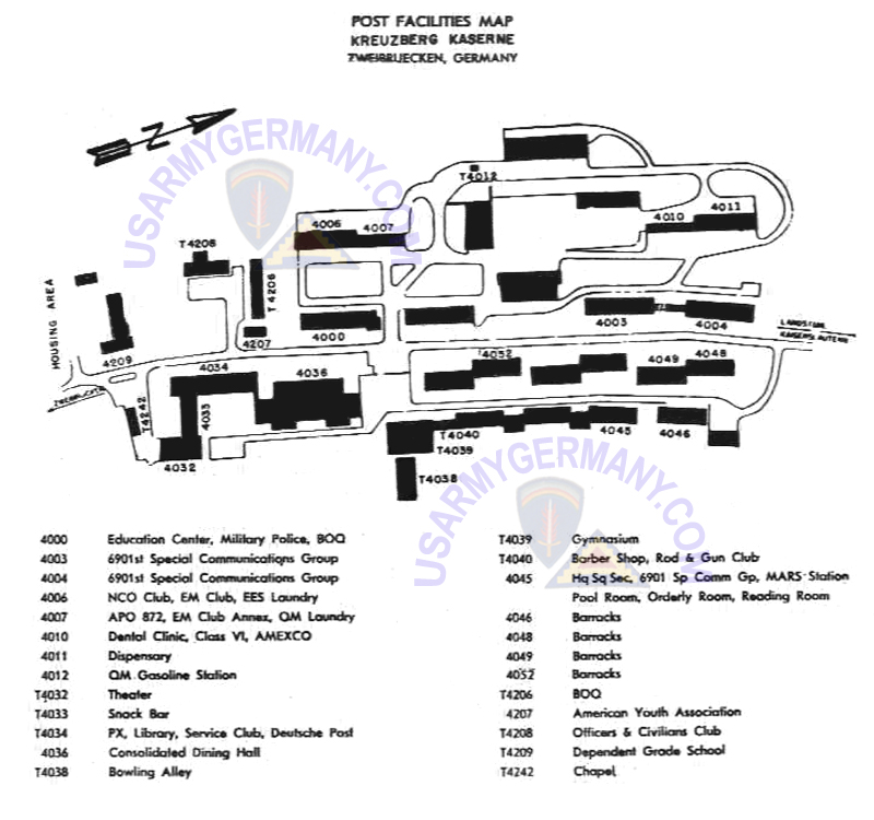 USAREUR Installation Maps - Kreuzberg